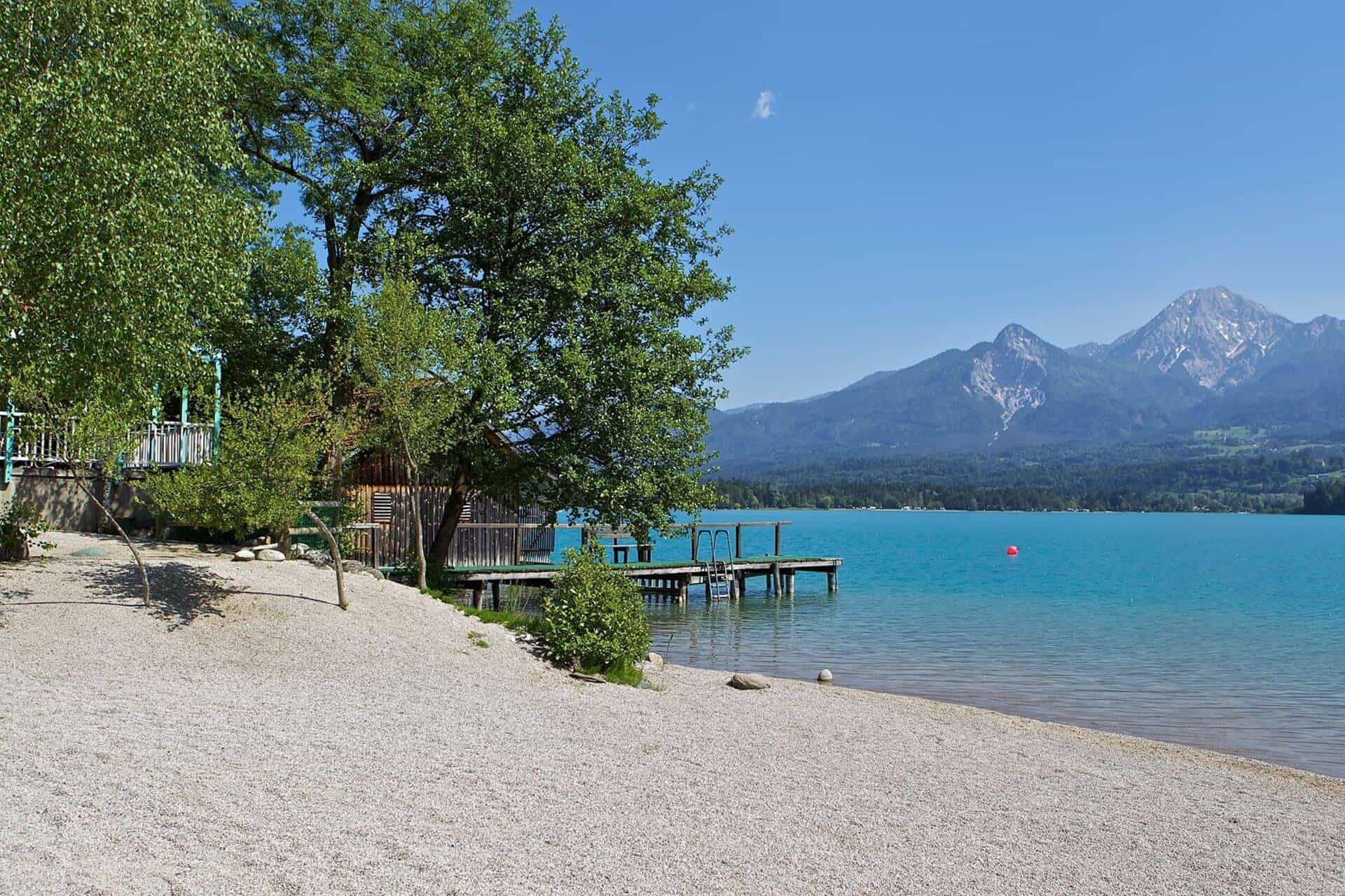 Faaker See - Lago di Faak: Sentiero Alpe Adria prima della Slovenia